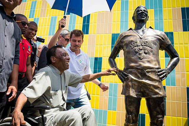 Pelé, la légende du Football mondial, a raccroché ses crampons