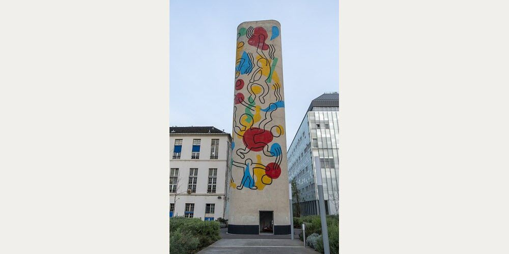 Le décès de l'artiste américain Keith Haring