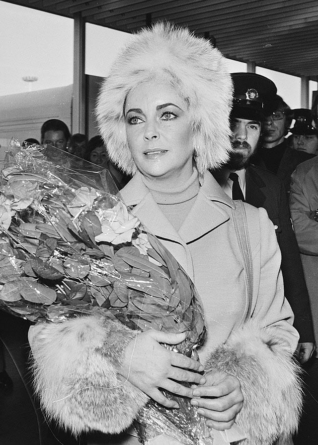 L'actrice Elizabeth Taylor