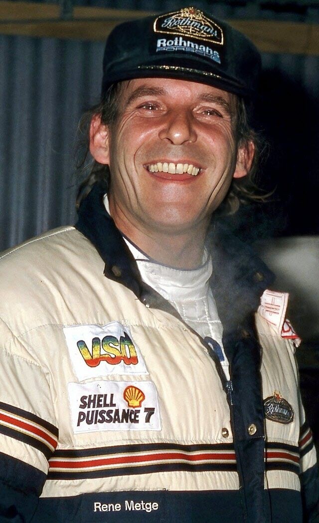 La disparition du pilote automobile français René Metge