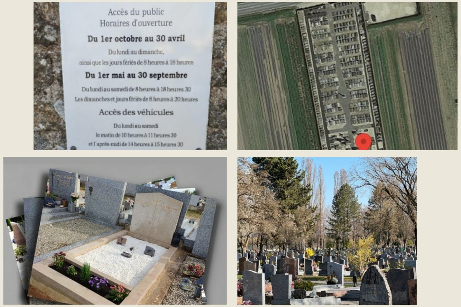 A la recherche d'une sépulture : un service pour honorer la mémoire de vos proches