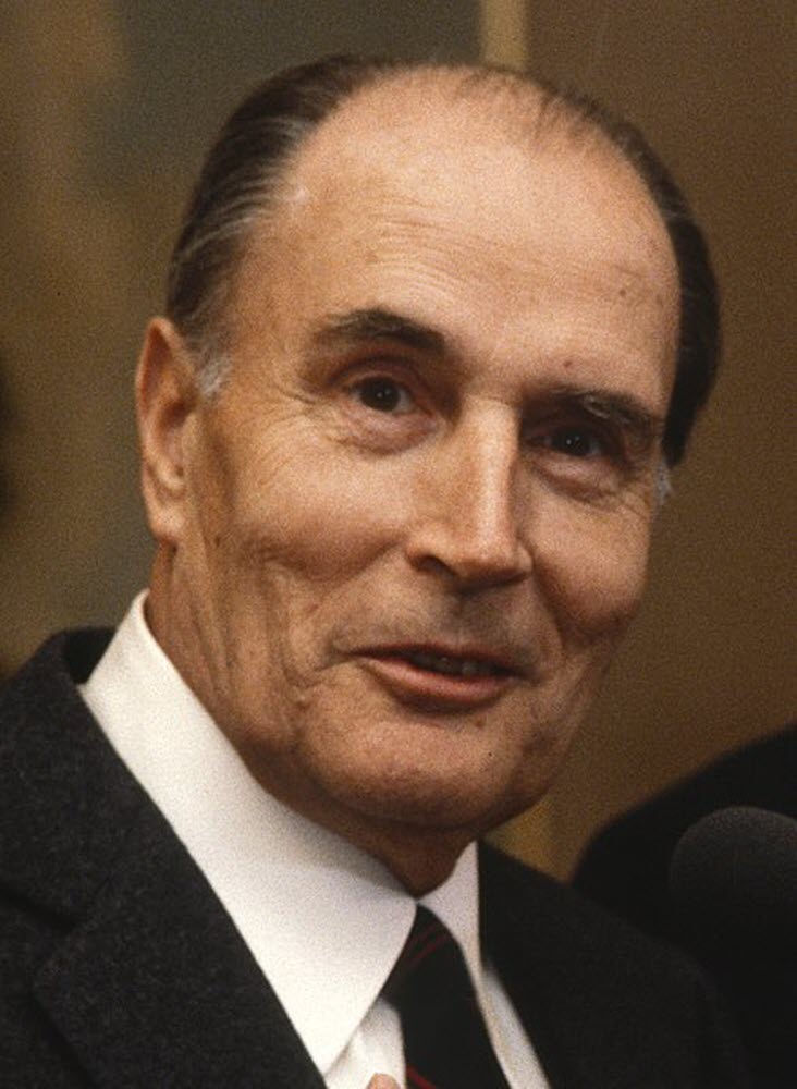 Le président François Mitterrand est mort