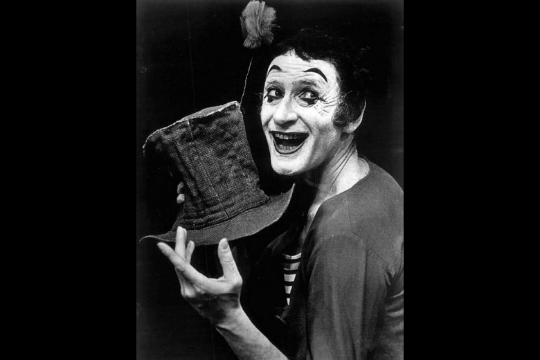 Le célèbre mime : Marcel Marceau