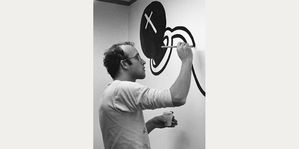 Le décès de l'artiste américain Keith Haring