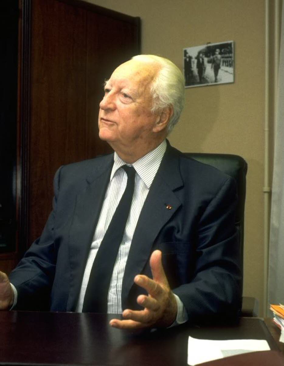 Pierre Messmer, ex-Premier ministre sous Georges Pompidou.