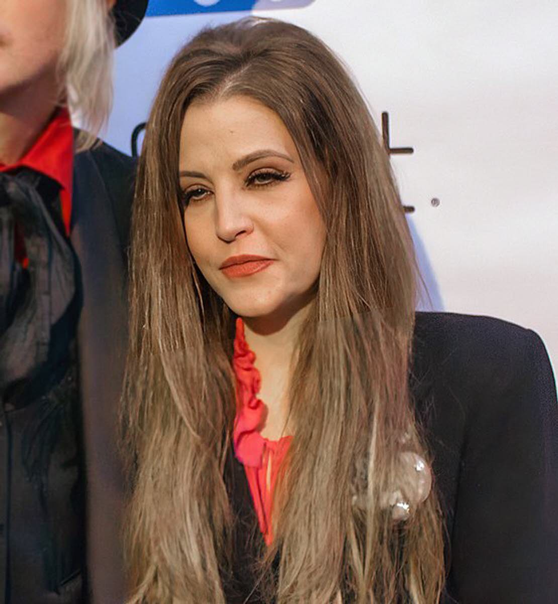La chanteuse Lisa Marie Presley, fille de la légende du rock'n'roll ...