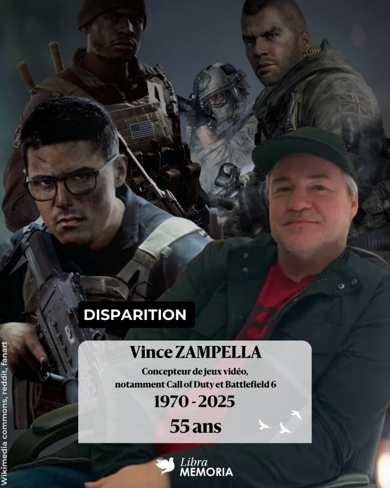 Vince Zampella : Le père de Call of Duty et Battlefield 6 est décèdé à ...
