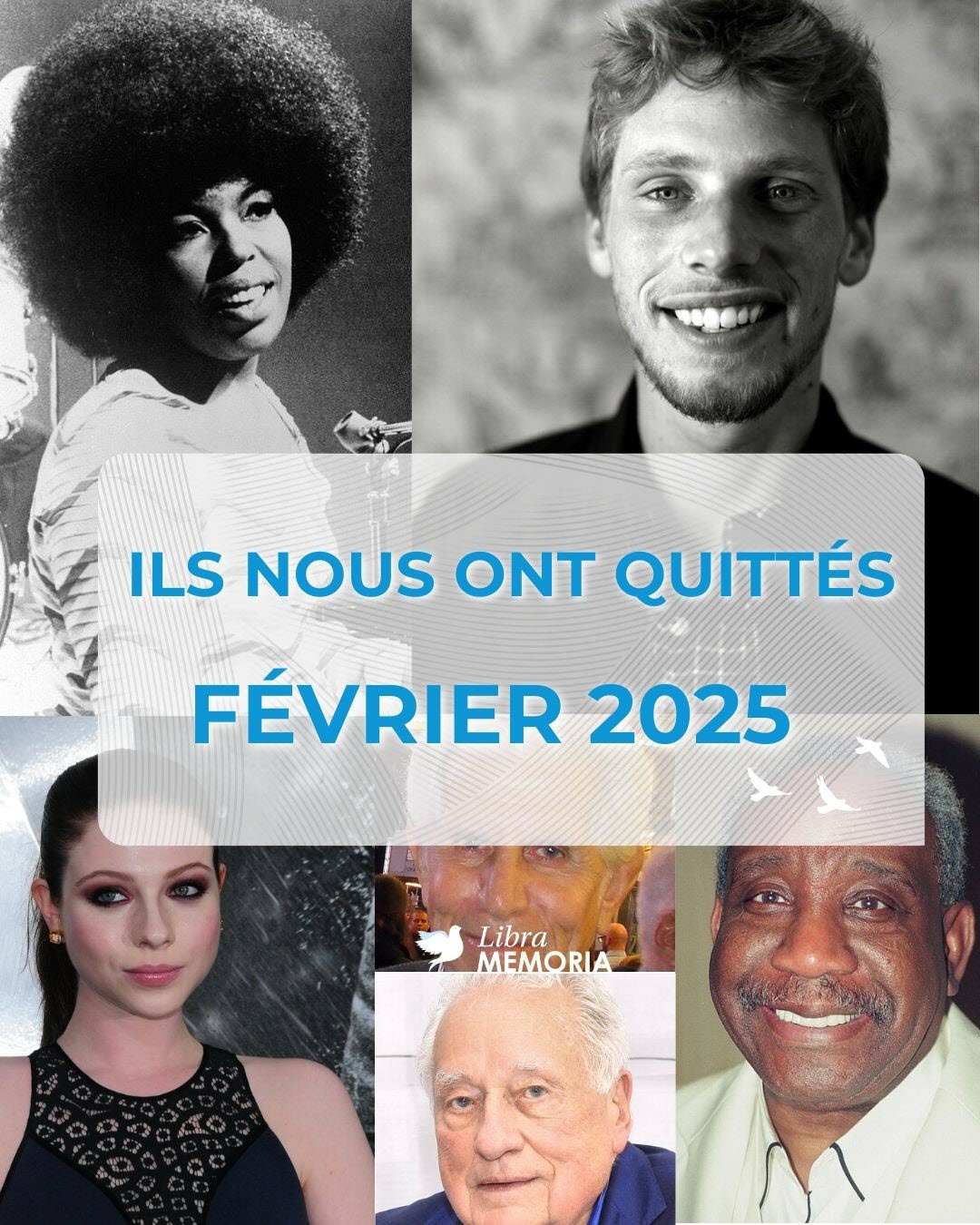Ces personnalités nous ont quittés en février 2025 : rendons-leur hommage